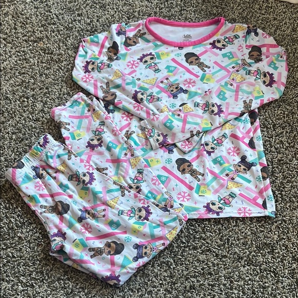 L.O.L. Surprise! | Pajamas | Lol Surprise Pink And White Kids Pajama ...